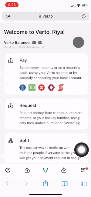 Getting Started - Verto